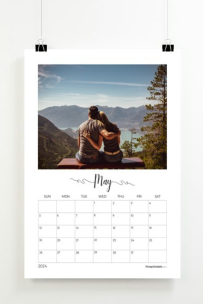 Photo Calendar 2024 - Editable Template
